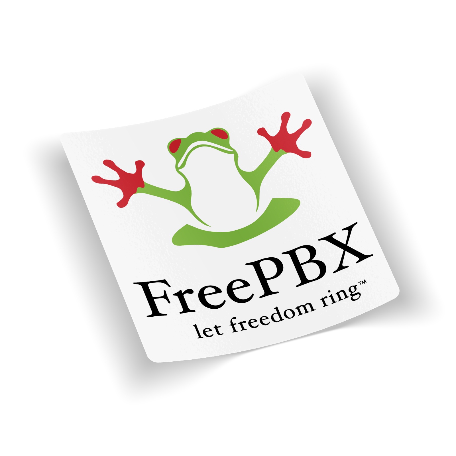 Купить стикер FreePBX - Let Freedom Ring