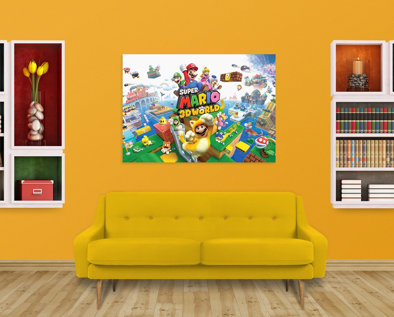 Купить постер Super Mario 3D World
